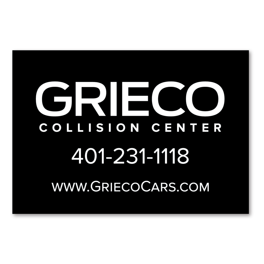 Collision Glove Box Sticker – Grieco